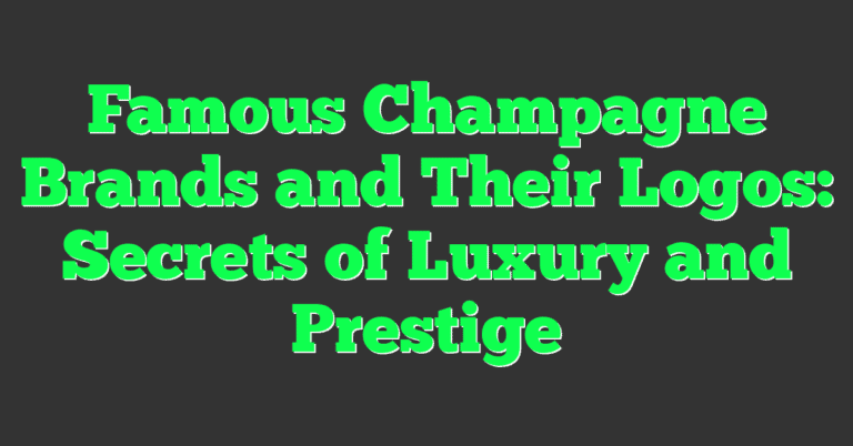 Famous Champagne Brands and Their Logos: Secrets of Luxury and Prestige ...