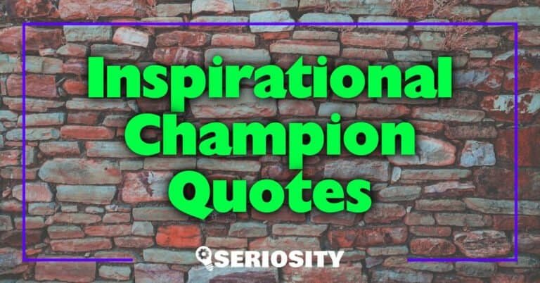 Inspirational Champion Quotes: Empowering Words from Top Achievers ...
