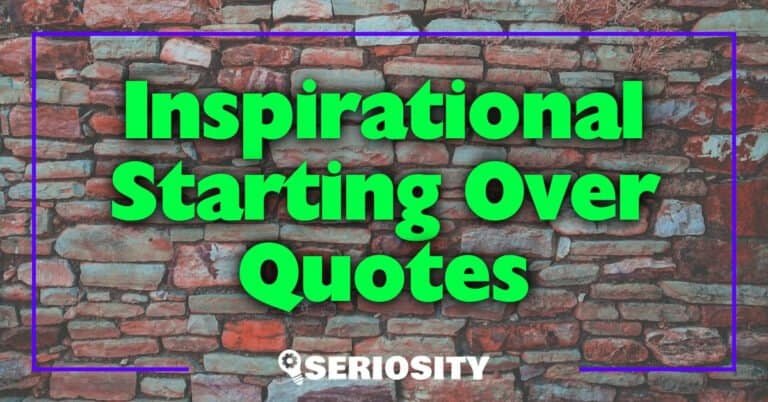 Inspirational Starting Over Quotes: A Guide to Renewed Motivation and ...